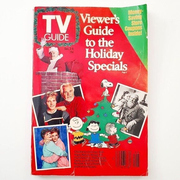 Vintage | Accents | Vintage 9s Tv Guide Book December 989 | Poshmark